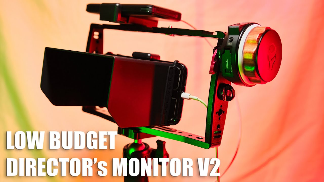 MGS - DIY DIRECTOR's MONITOR V2 ( CHEAP LOW BUDGET ) // BMPCC 4K / FUJI ...