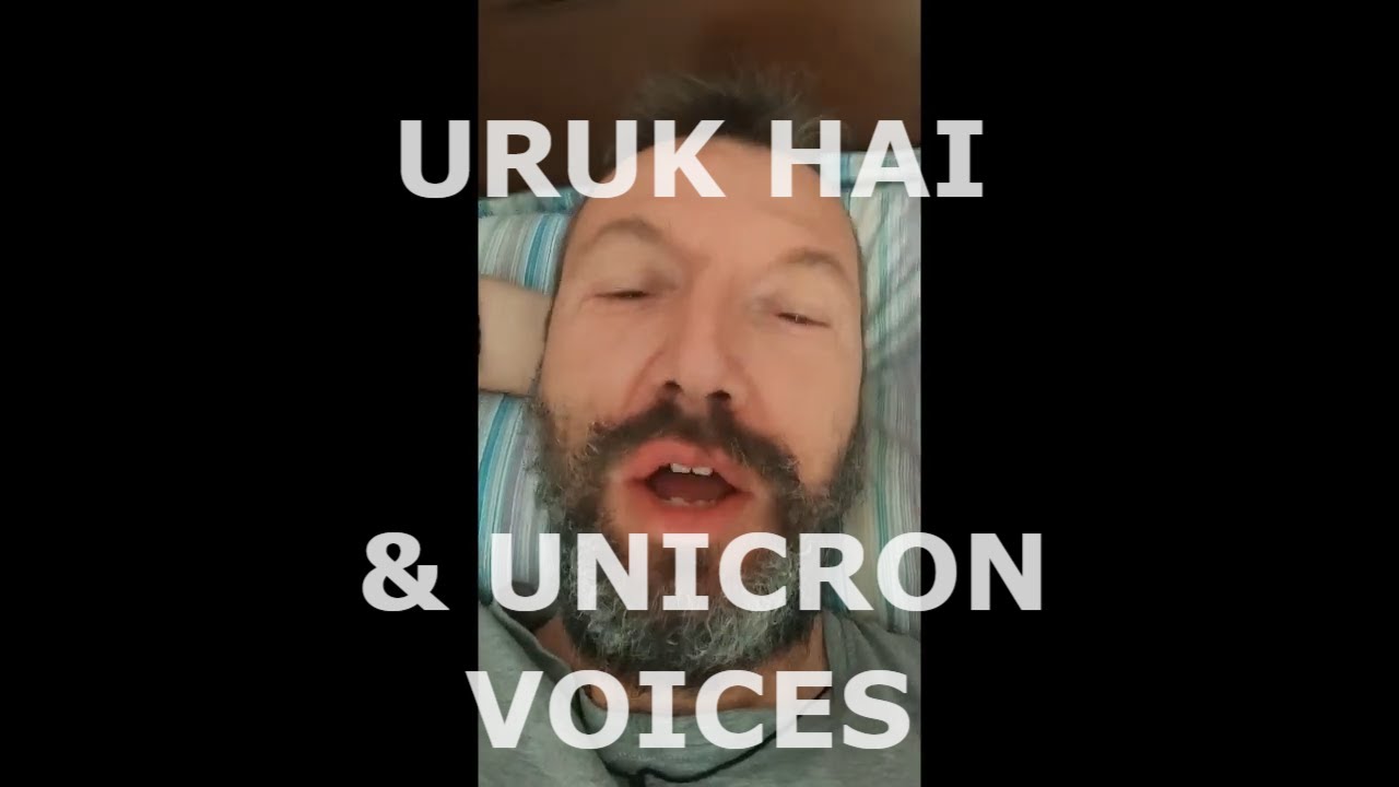 Oktavist speaks with Uruk Hai and Unicron voices - YouTube