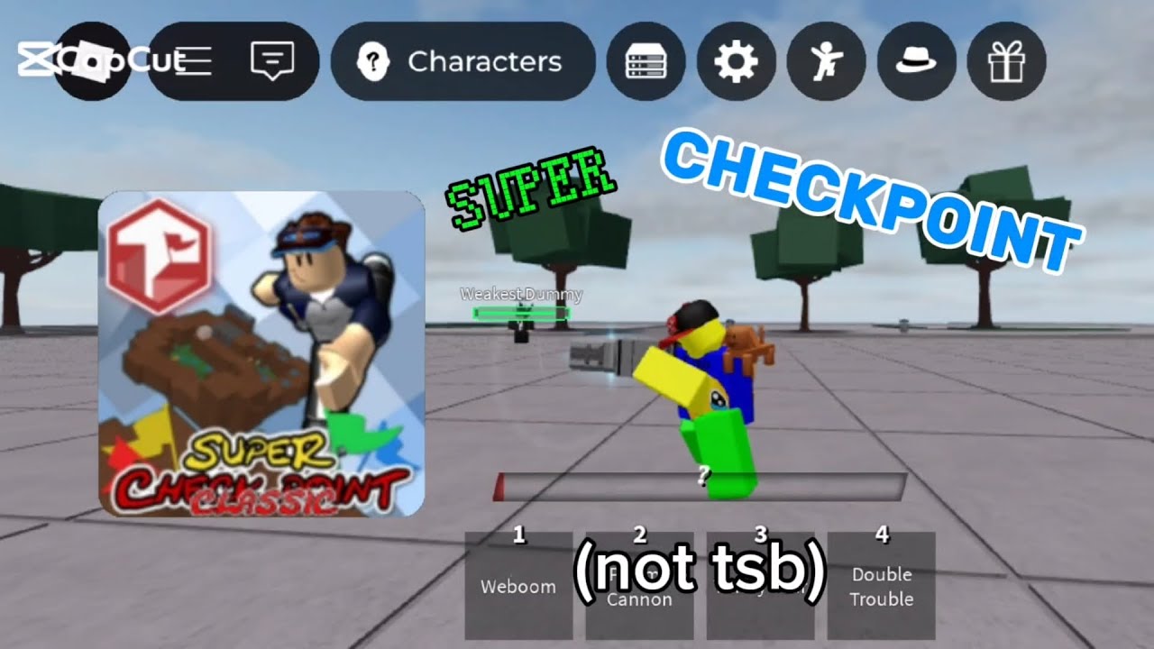 PLAYING SUPER CHECKPOINT YAY :D #roblox - YouTube