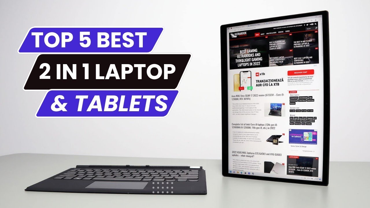 Best 2in1 Laptops & Tablets for Students, Gaming and Professionals 2023 ...