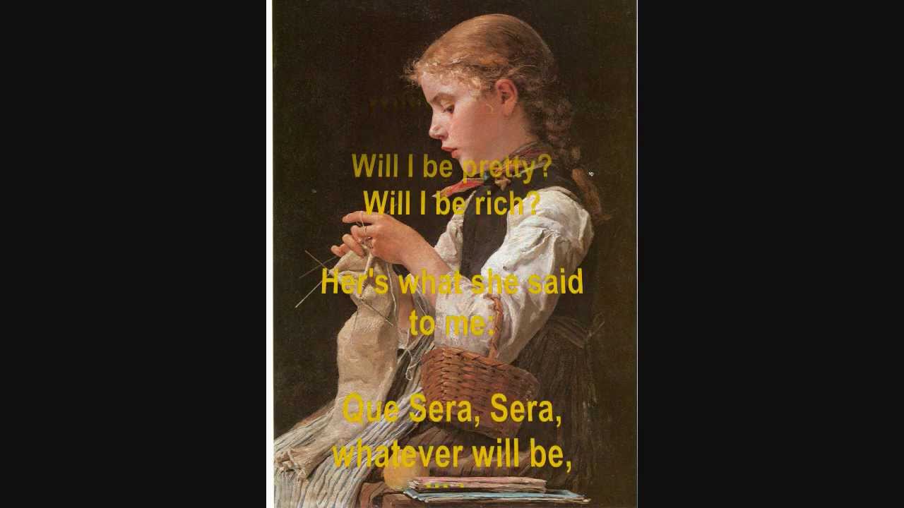 QUE SERA SERA - (1957 Oscar-Lied-Auszeichnung) - Accordion with sax ...