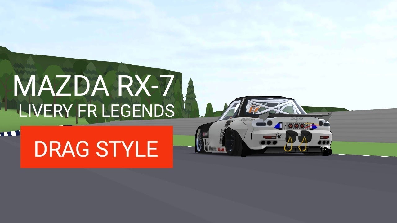LIVERY MAZDA RX 7 DRAG STYLE - YouTube