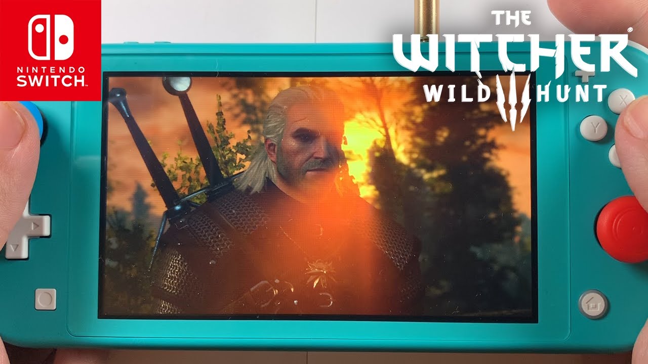 Witcher 3 on the Nintendo Switch Lite - part 4 - YouTube