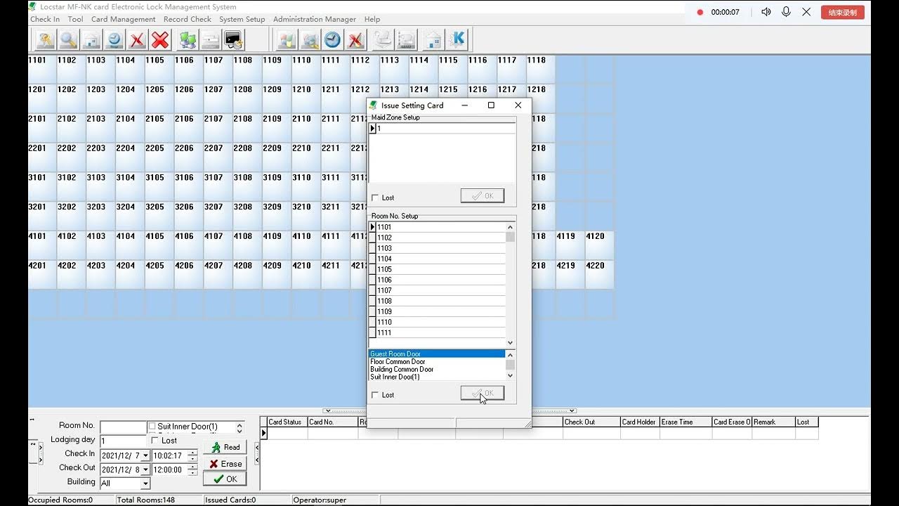 step 3 program room number set up card - YouTube