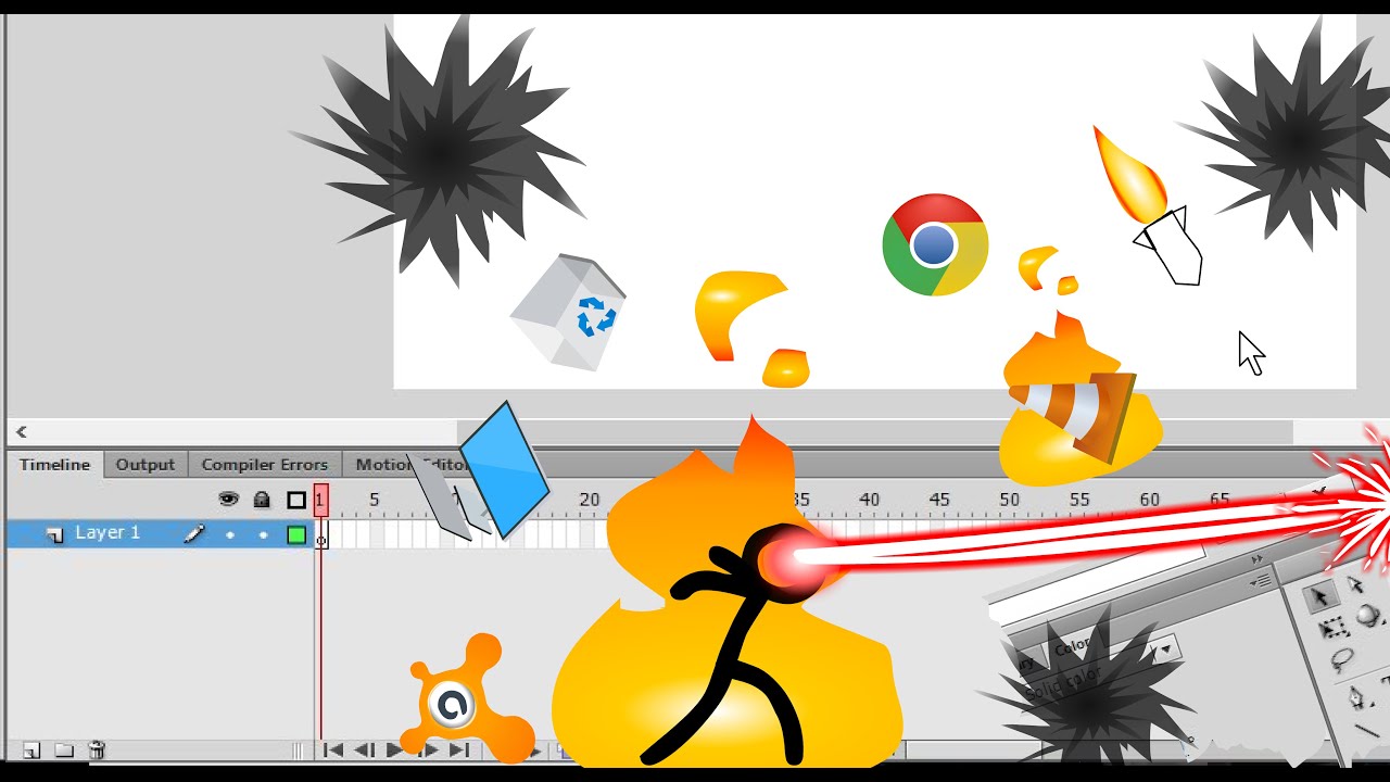 Animation vs. Animator (original) - YouTube