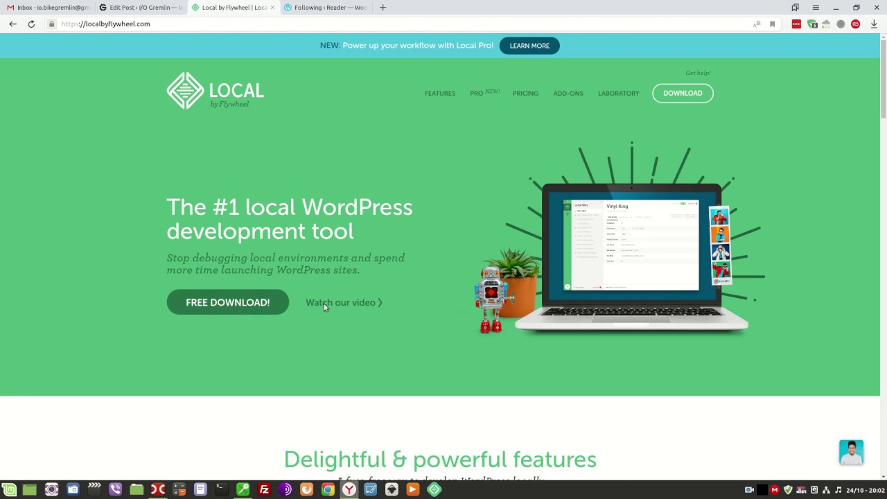 [04] WordPress Local by Flywheel setup tutorial - YouTube