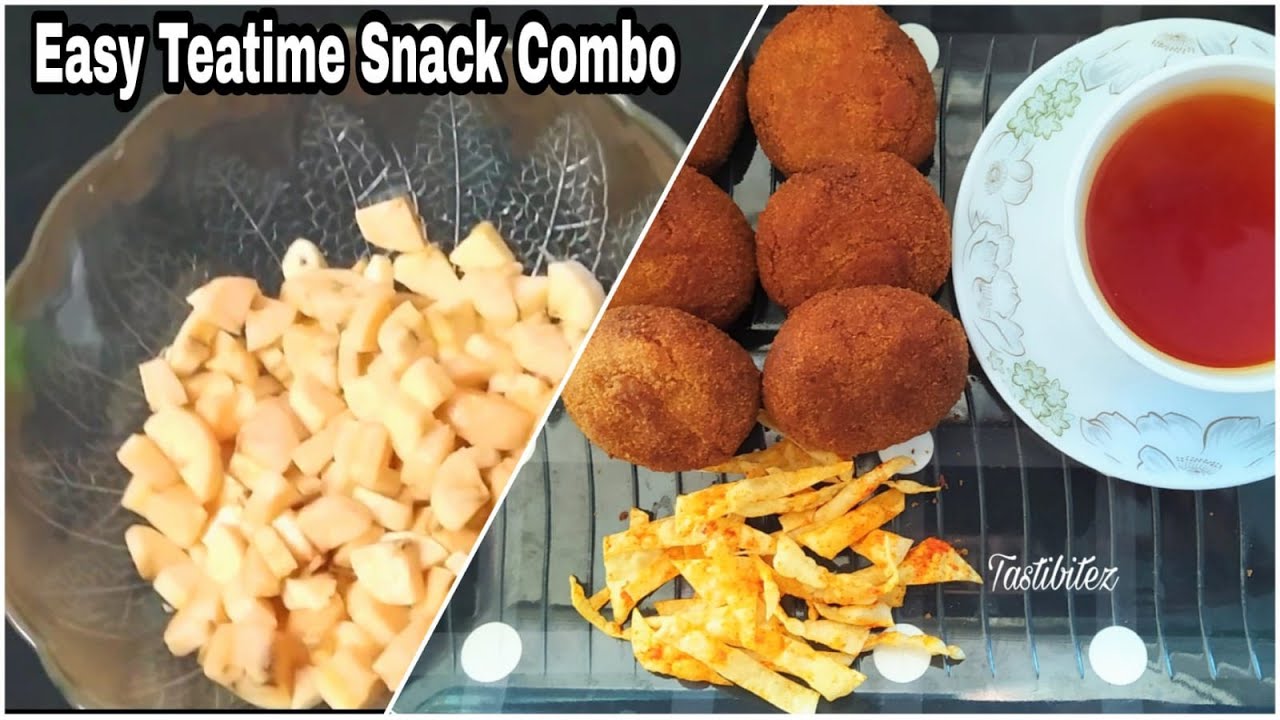 Quick & Easy Tea time Snack Recipe | tea time snacks to make at home ...
