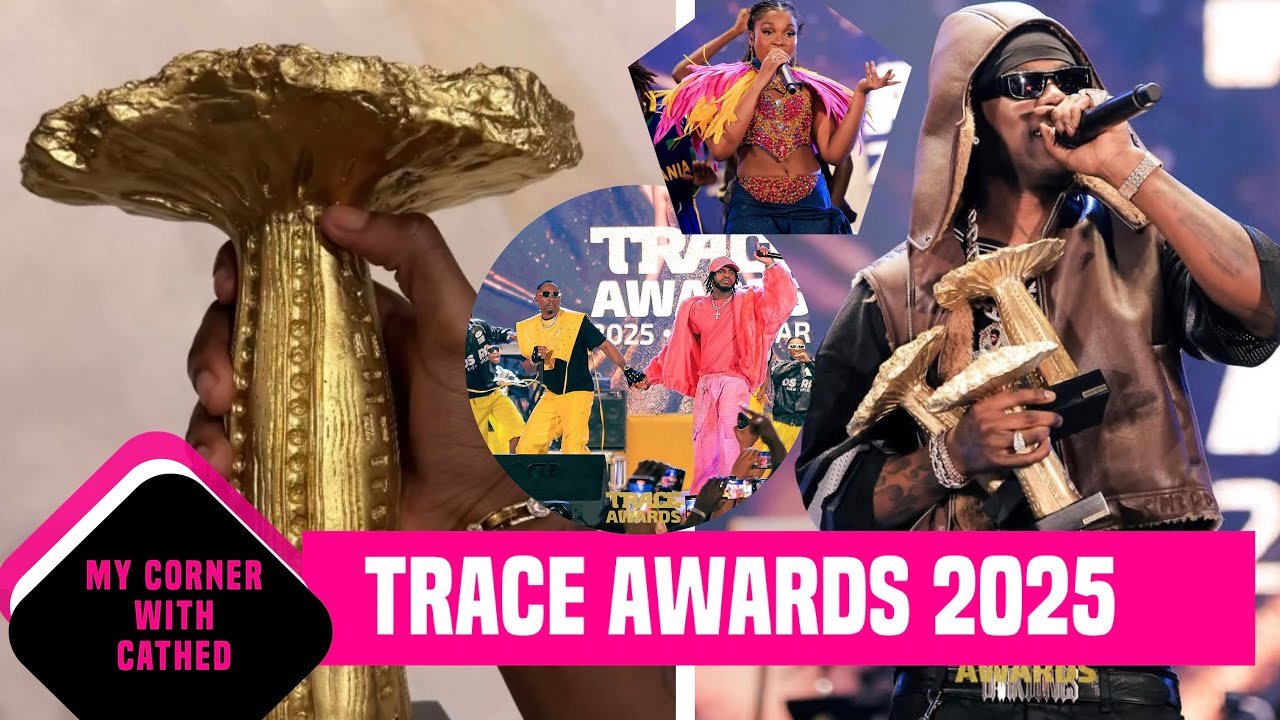 Rema|Diamond Plutnumz|Jux|Nandy /Bien Wins at Trace Music Awards 2025 ...