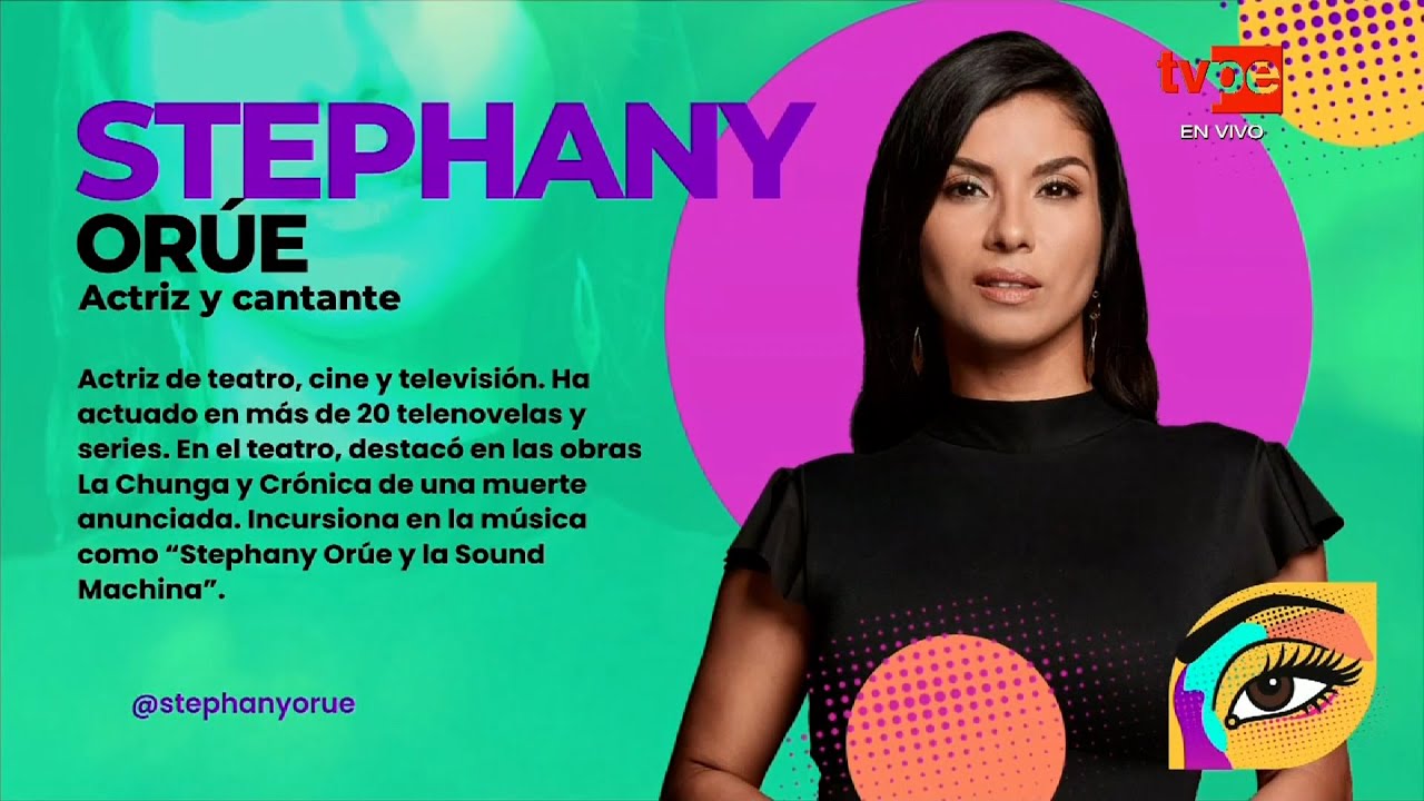 Miradas: Stephany Orúe (18/06/2024) | TVPerú - YouTube