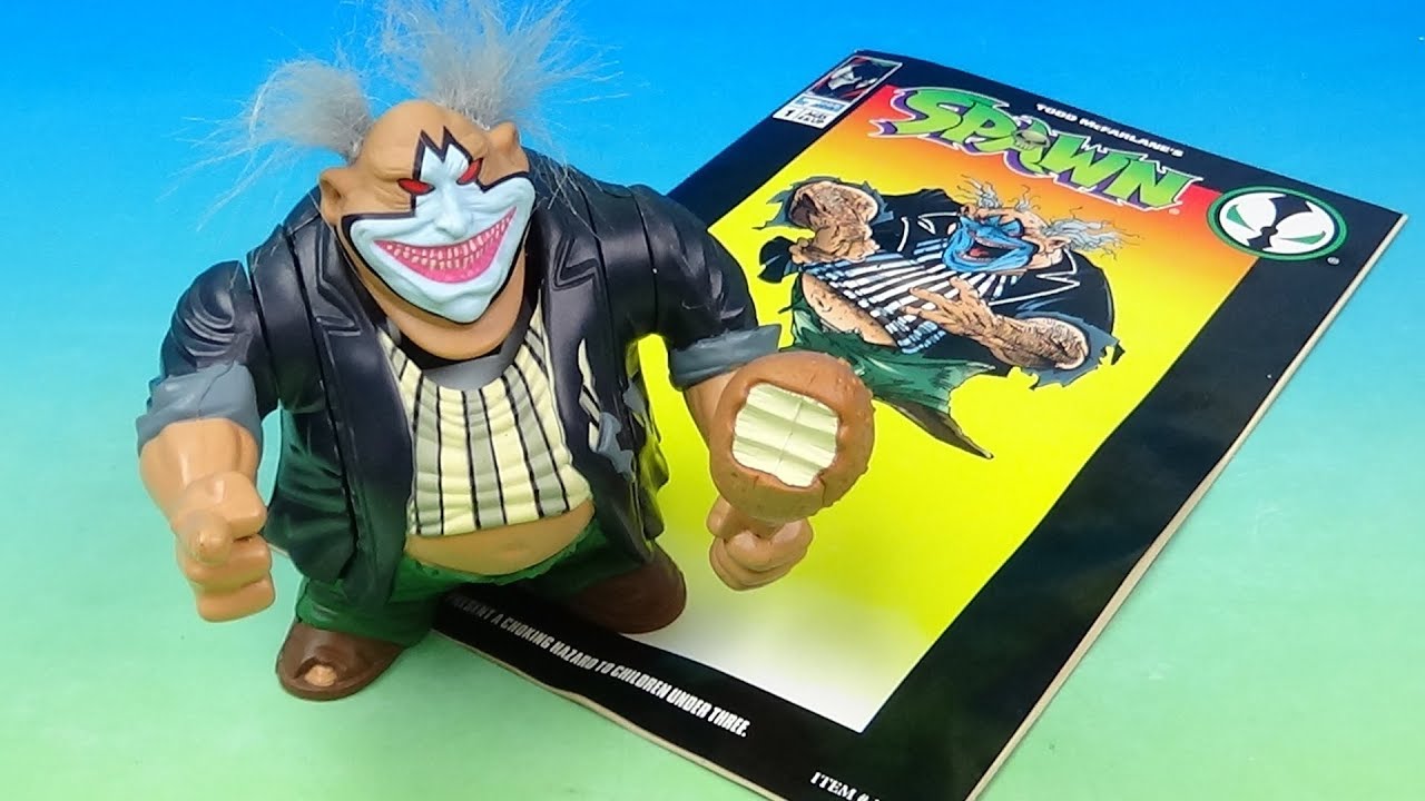 1994 McFarlane Spawn CLOWN action figure video toy review - YouTube