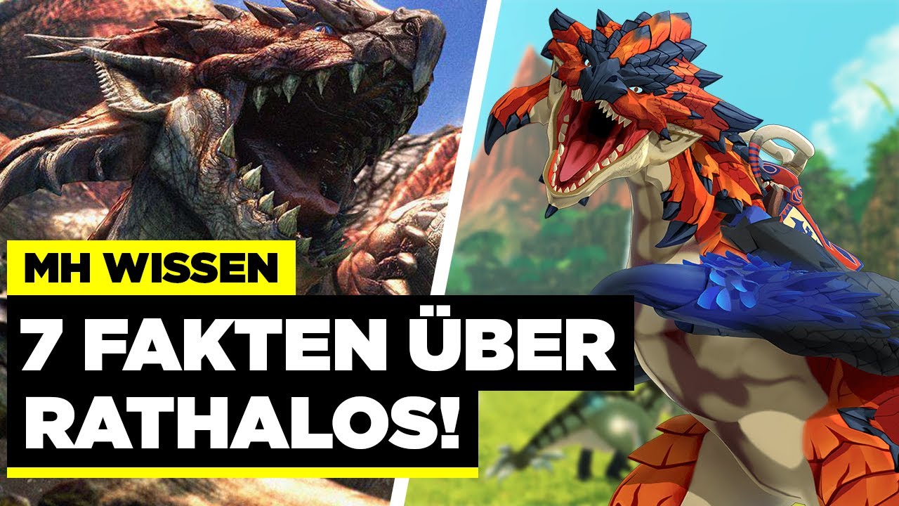 🔥 Kennst du diese Fakten über Rathalos? Rathalos Lore + Nintendo MH ...