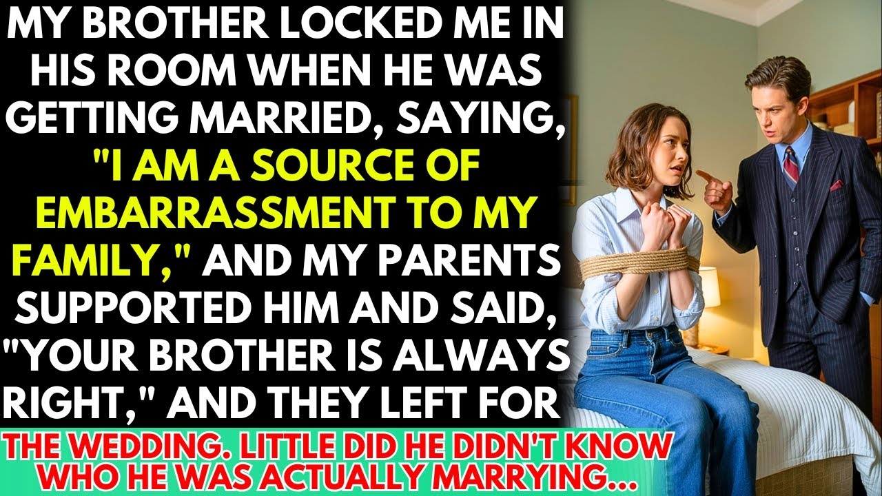 My Brother Locked Me In The Room on His Wedding Day, But He Didn't Know ...