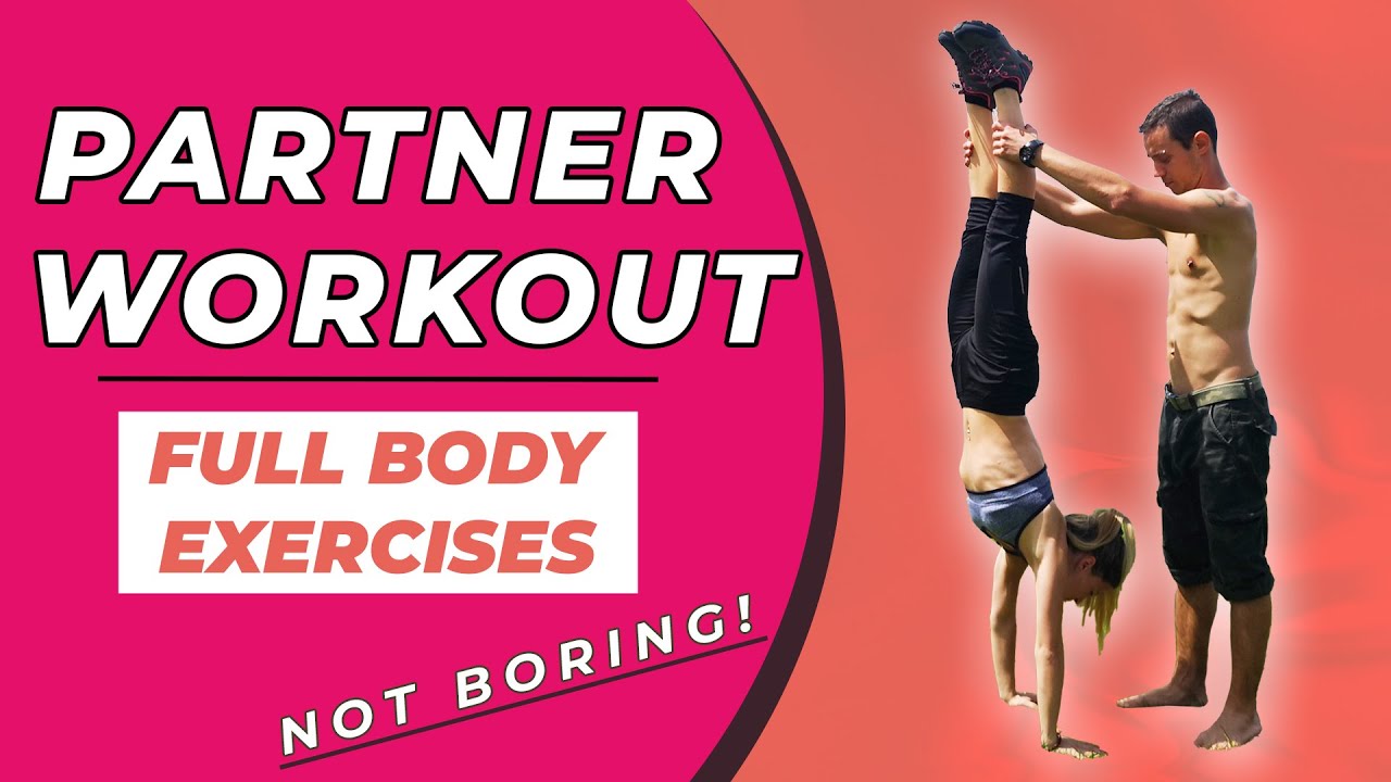 PARTNER WORKOUT exercises - NOT the boring ones! - YouTube