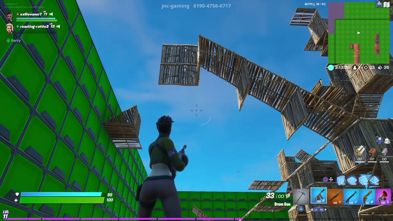 Fortnite 1v1 build fight - YouTube