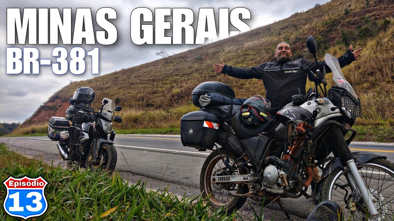 13-VIAGEM de Moto ACAMPANDO Pelo o Interior MINAS GERAIS e São Paulo ...