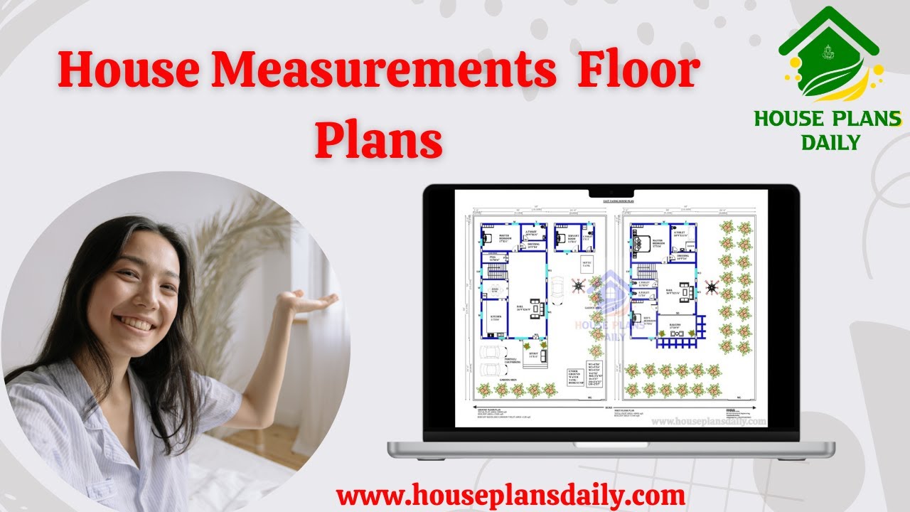 House Measurements Floor Plans #houseplans #architecturalplan # ...