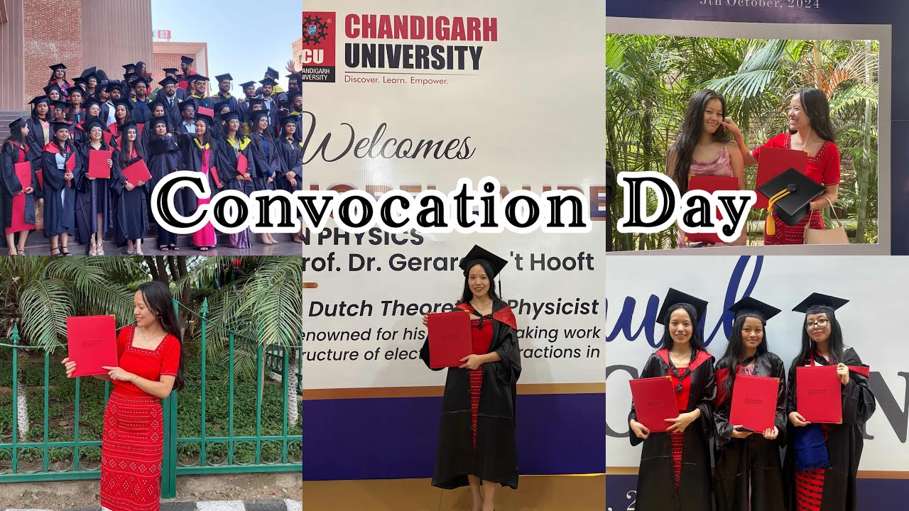 Convocation Day 2024|| Chandigarh University ||#postgraduate #graduationday # ...