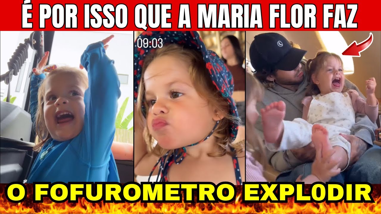 🌸😍SE ESSAS CENAS DA FLOFLO NÃO FOSSEM GRAVADAS NINGUÉM ACREDITARIA ...