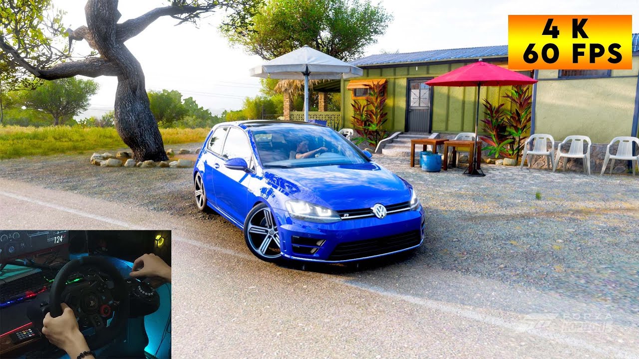 700HP Volkswagen Golf R | Forza Horizon 5 | Logitech G29 - YouTube