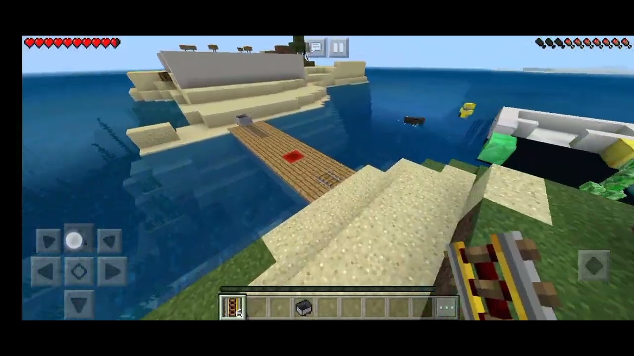 ⚡Minecraft'ta Elektrikli Ray Nasıl Yapılır?🛤️ (Seyahat 🛣️)(60FPS)# ...