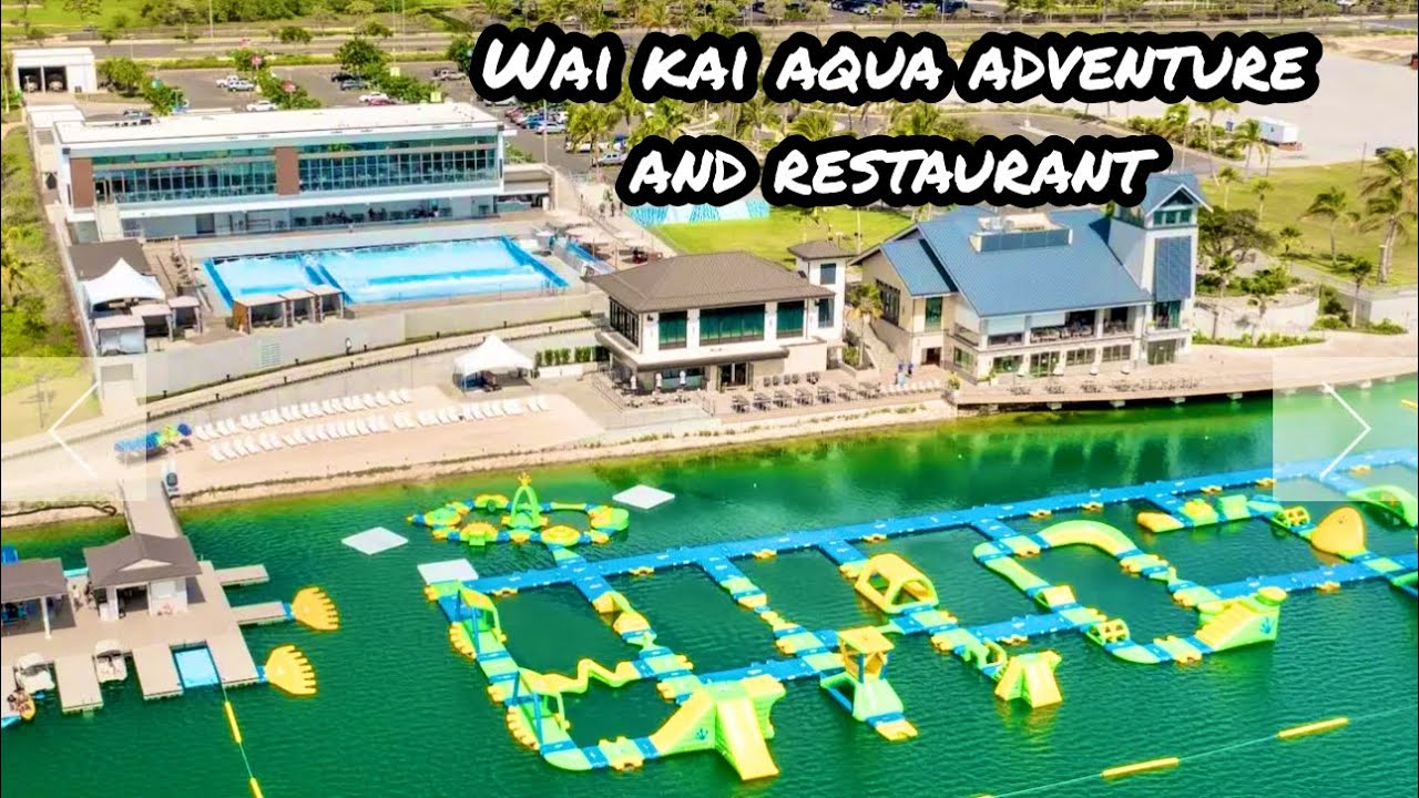 Newly built, Wai kai an aqua adventures and amazing restaurants #hawaii #aquascape #food - YouTube