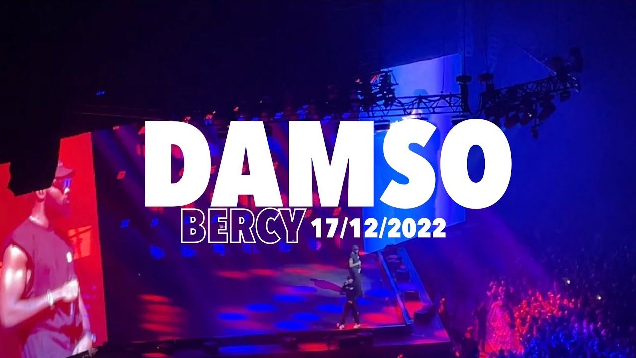 DAMSO BERCY | ACCOR ARENA 17/12/2022 - YouTube