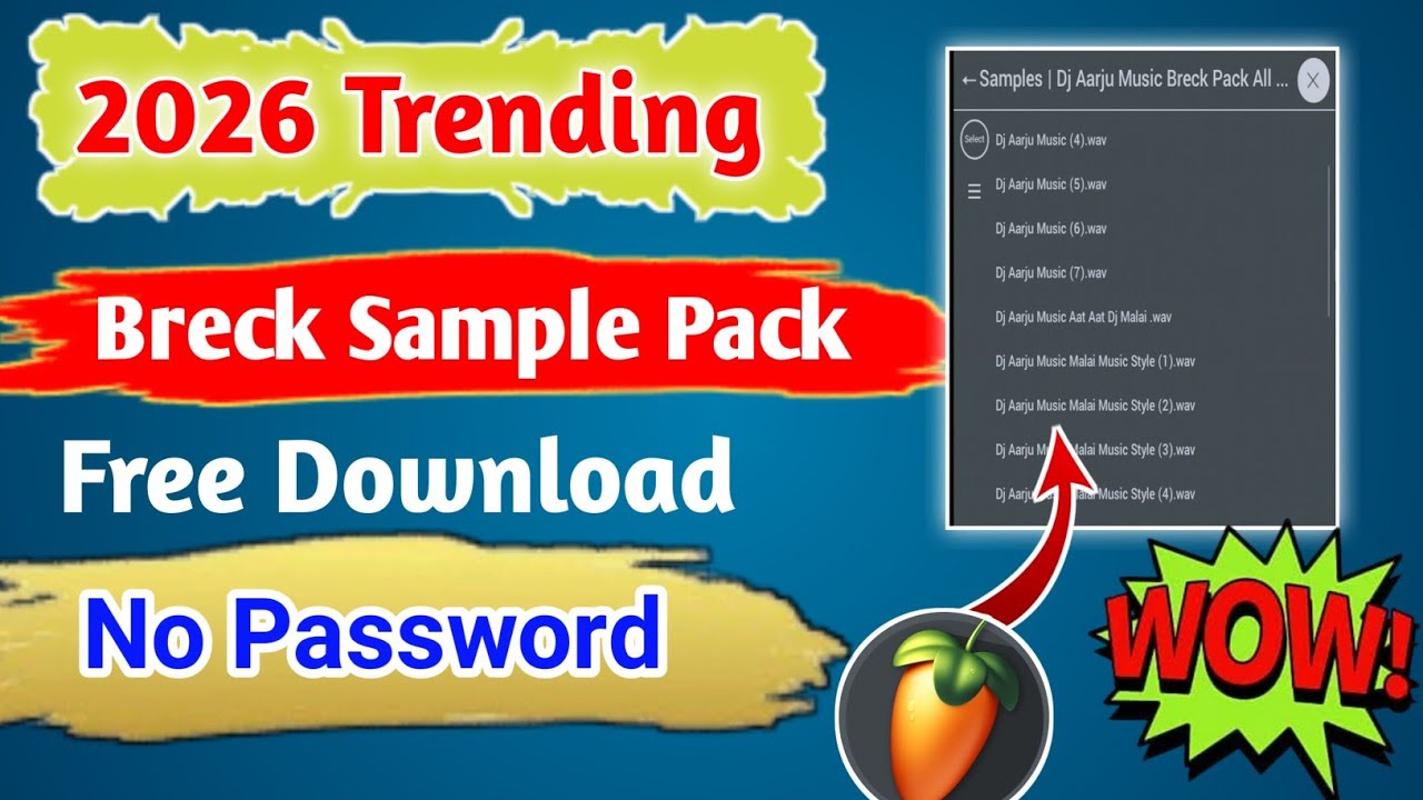 Trending Fl Studio Breck Pack 2026 । High Quality Breck Pack। Download ...