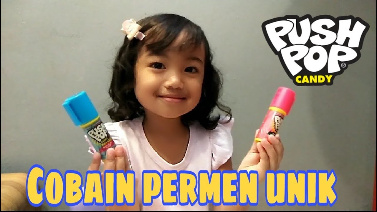 Permen Unik "PUSH POP CANDY" - YouTube