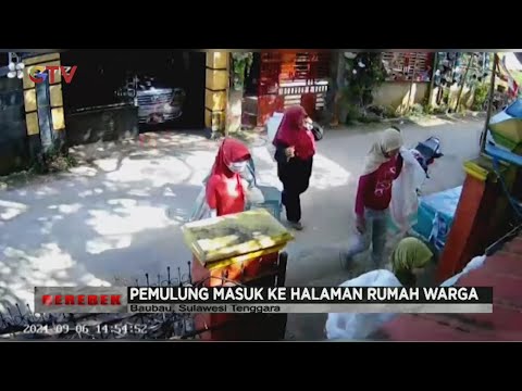 Sejumlah Pemulung Diduga Jarah Rumah Warga di Sultra, Aksinya Terekam CCTV #Gerebek 10/09