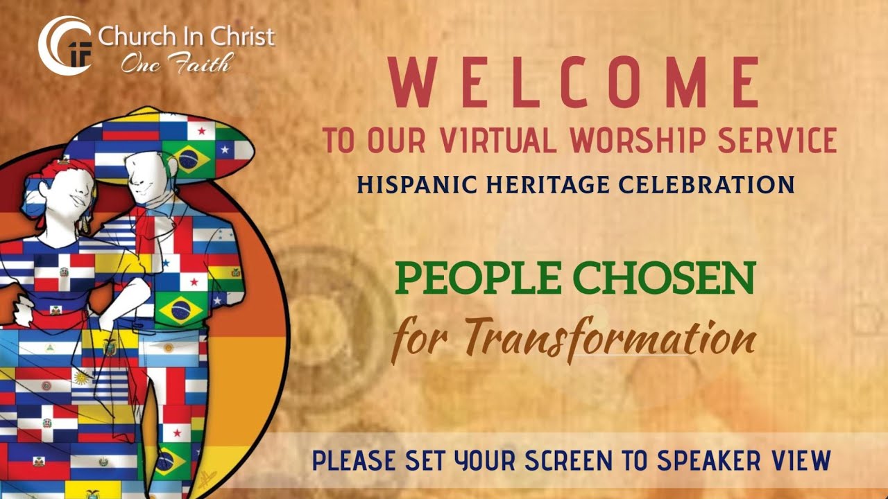 One Faith Church: People Chosen For Transformation (Sunday 10.3.2021 ...