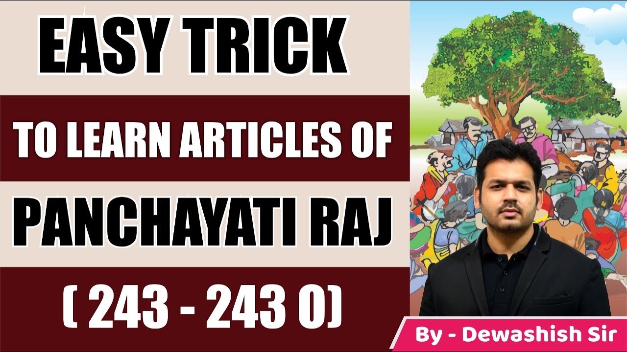 Easy Tricks to Learn Article Related To Panchayati Raj | Indian Polity ...