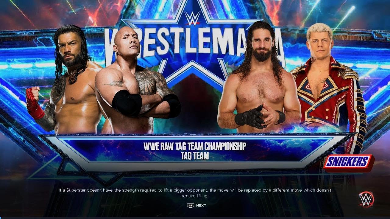 WWE TAG TEAM MATCH - YouTube