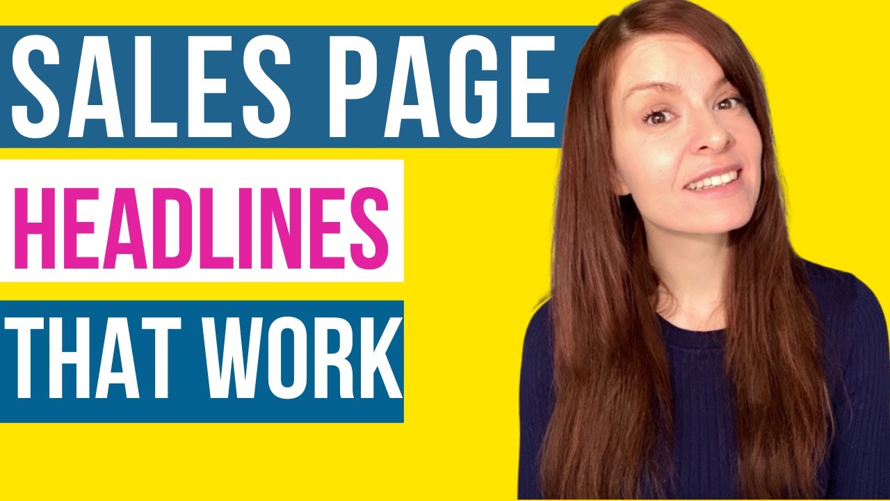 Sales Page Headlines That Work – With Examples - YouTube