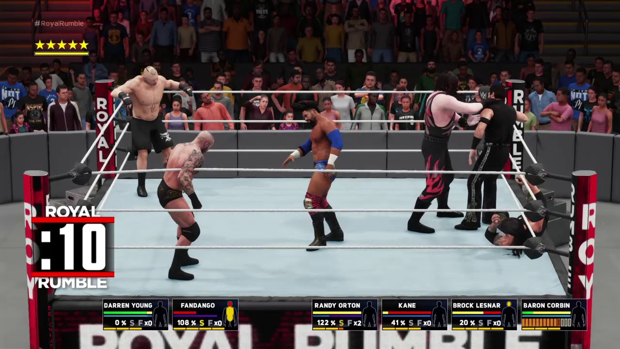 WWE 2K18 Royal Rumble as Randy Orton - YouTube