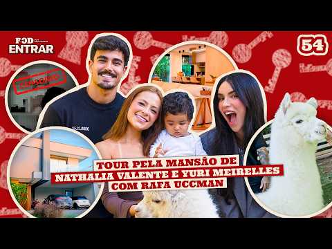 POD ENTRAR: Tour pela mansão de Nathalia Valente e Yuri Meirelles com Rafal Uccman