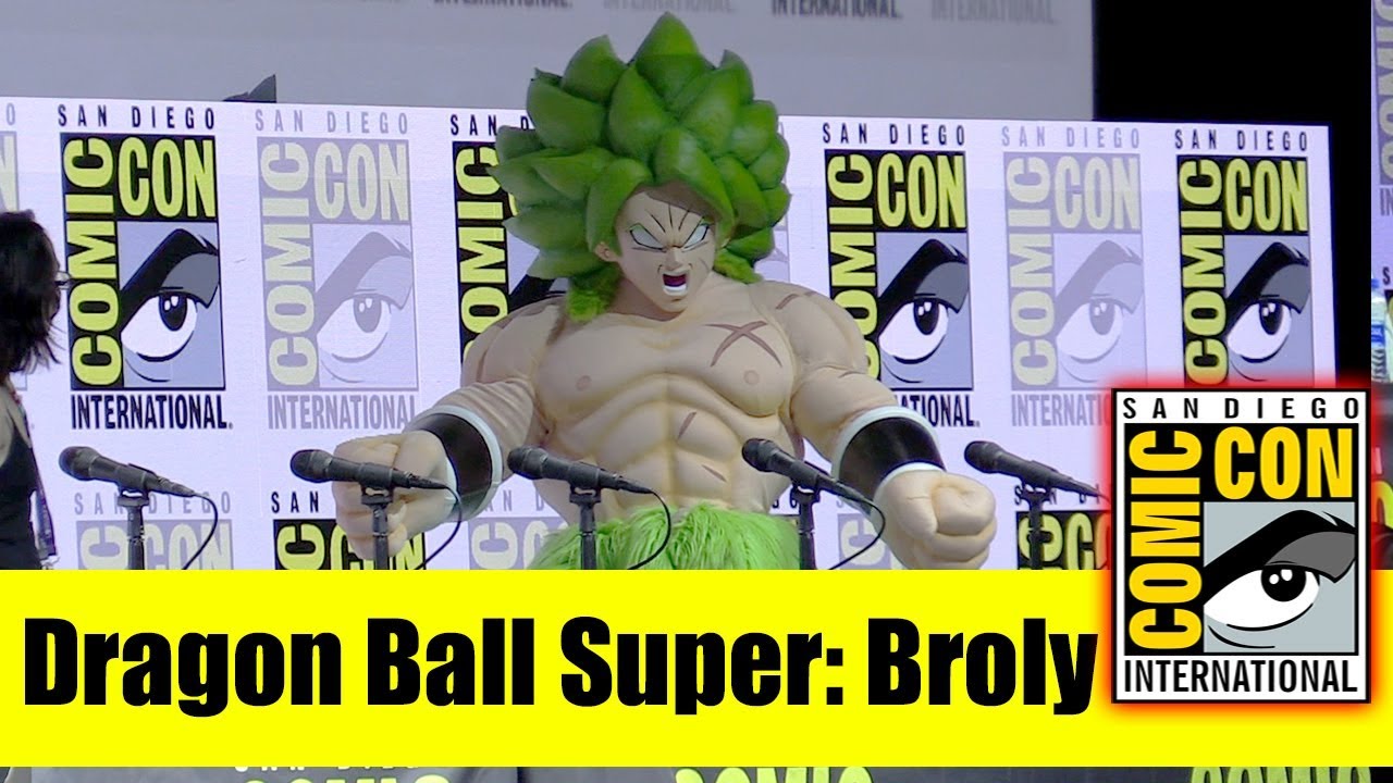 DRAGON BALL SUPER: BROLY | Comic Con 2018 Full Panel (Christopher Sabat ...