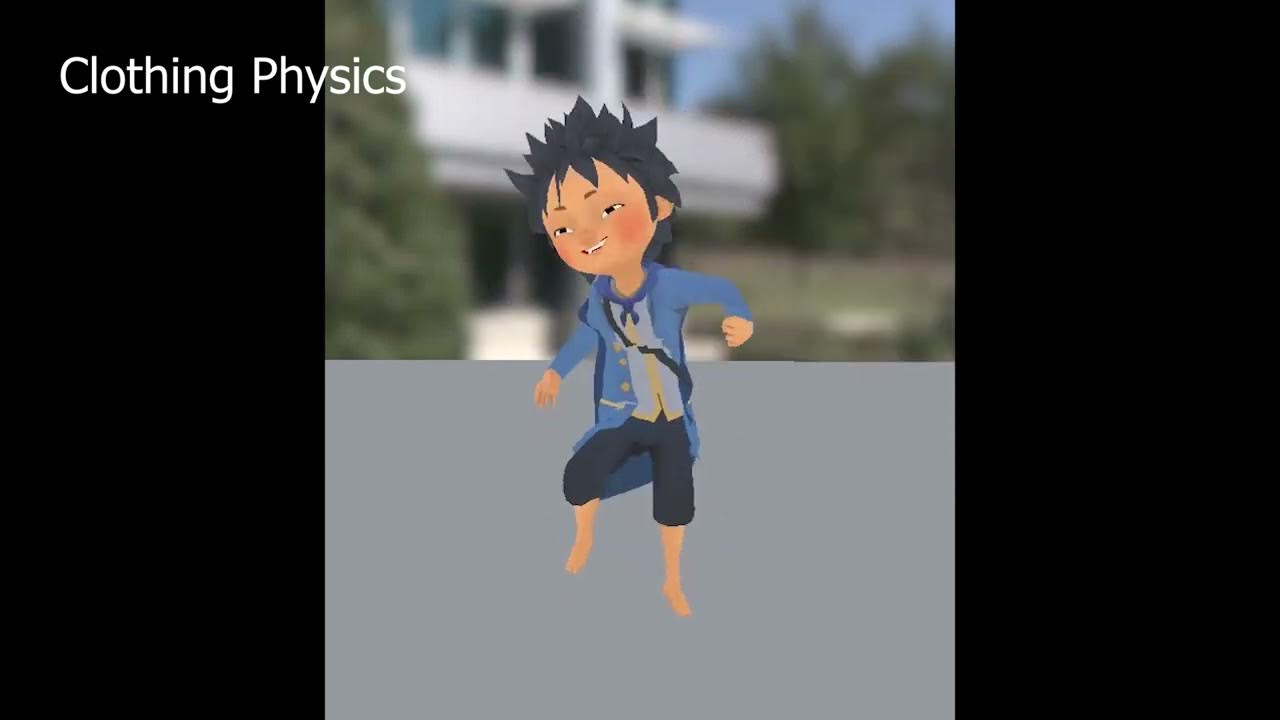TMF Clothing Physics - Unreal Engine - YouTube