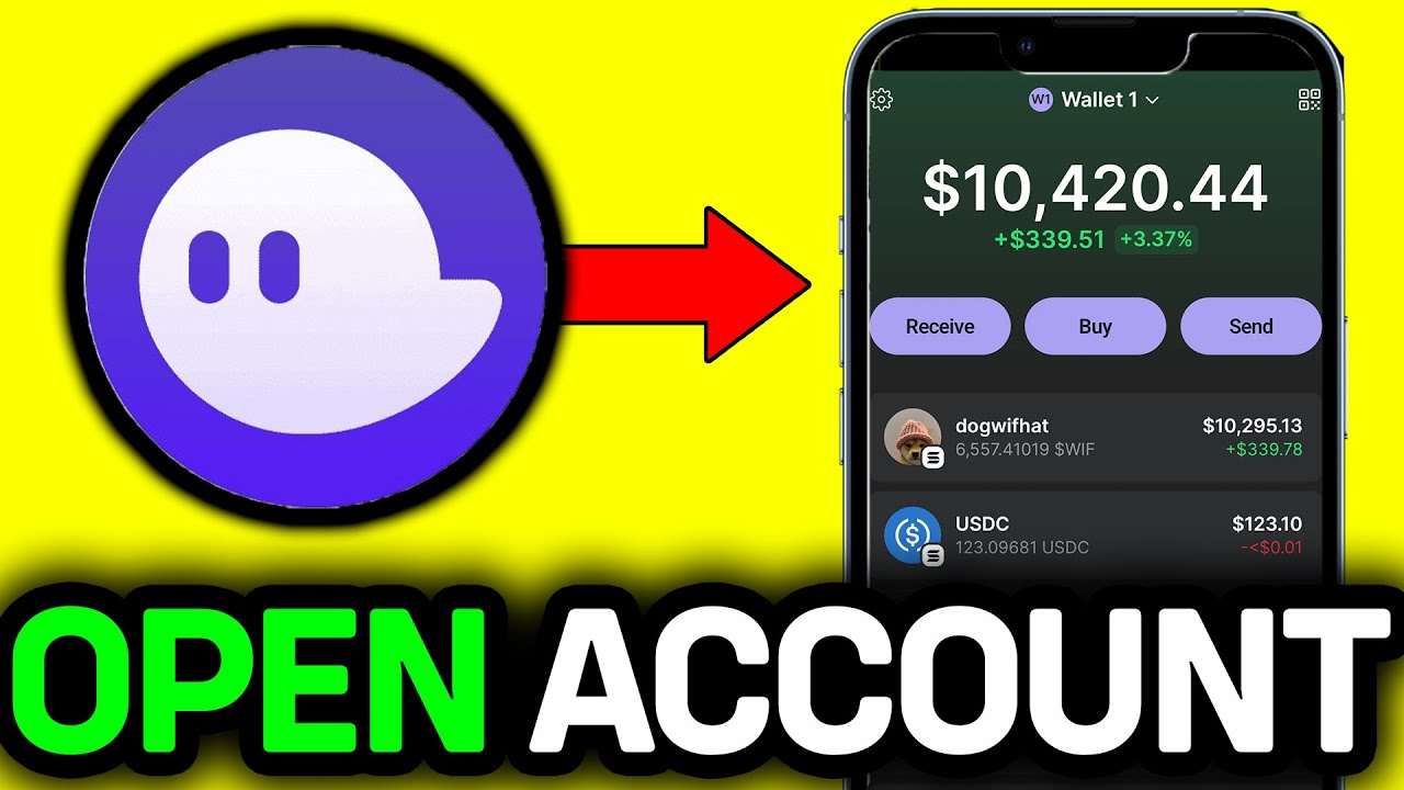 How To Open Phantom Wallet Account 2025 - Full Guide - YouTube