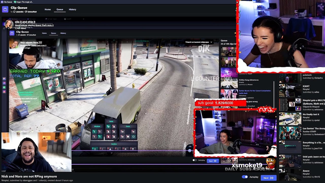 Nora Reacts to Funny GTA RP Nopixel Clips | NoPixel 4.0 - YouTube