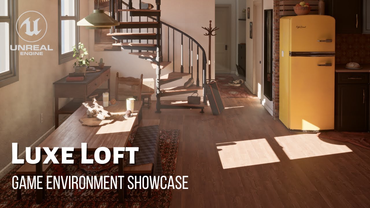 Luxe Loft - Game Environment Showcase - YouTube