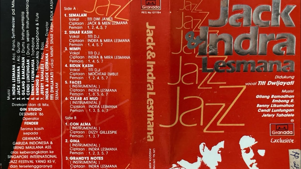 JACK & INDRA LESMANA — Full Album Duet Bapak & Anak ’JACK & INDRA ...