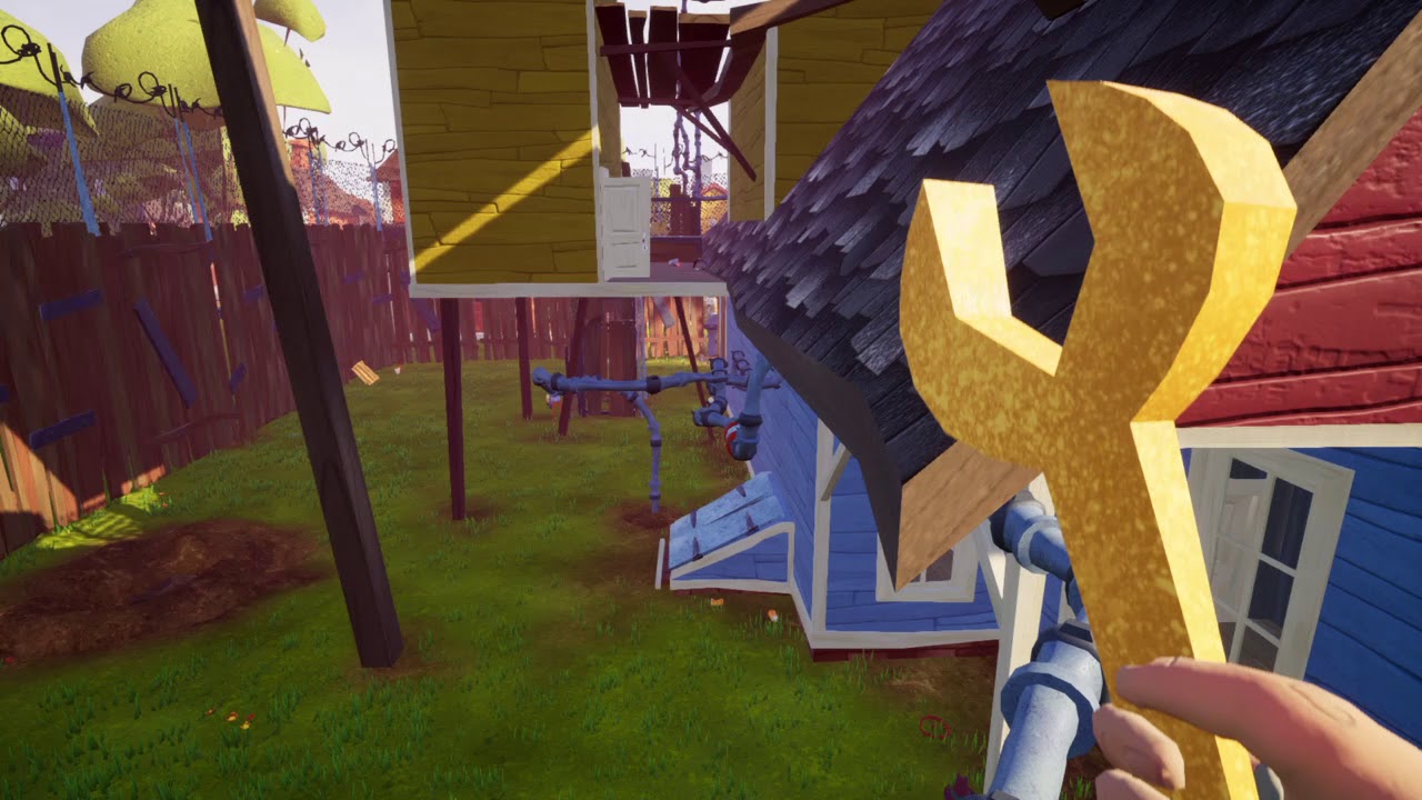 Cool Hello Neighbor Glitch - YouTube