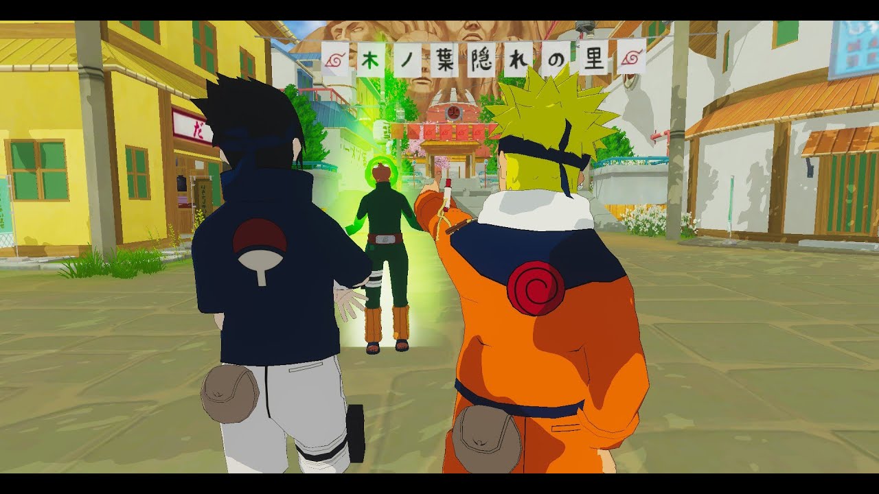 Rock Lee learns the 8 gates - YouTube