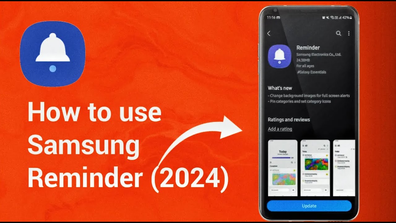 How to Use Samsung Reminder App (2025) - YouTube