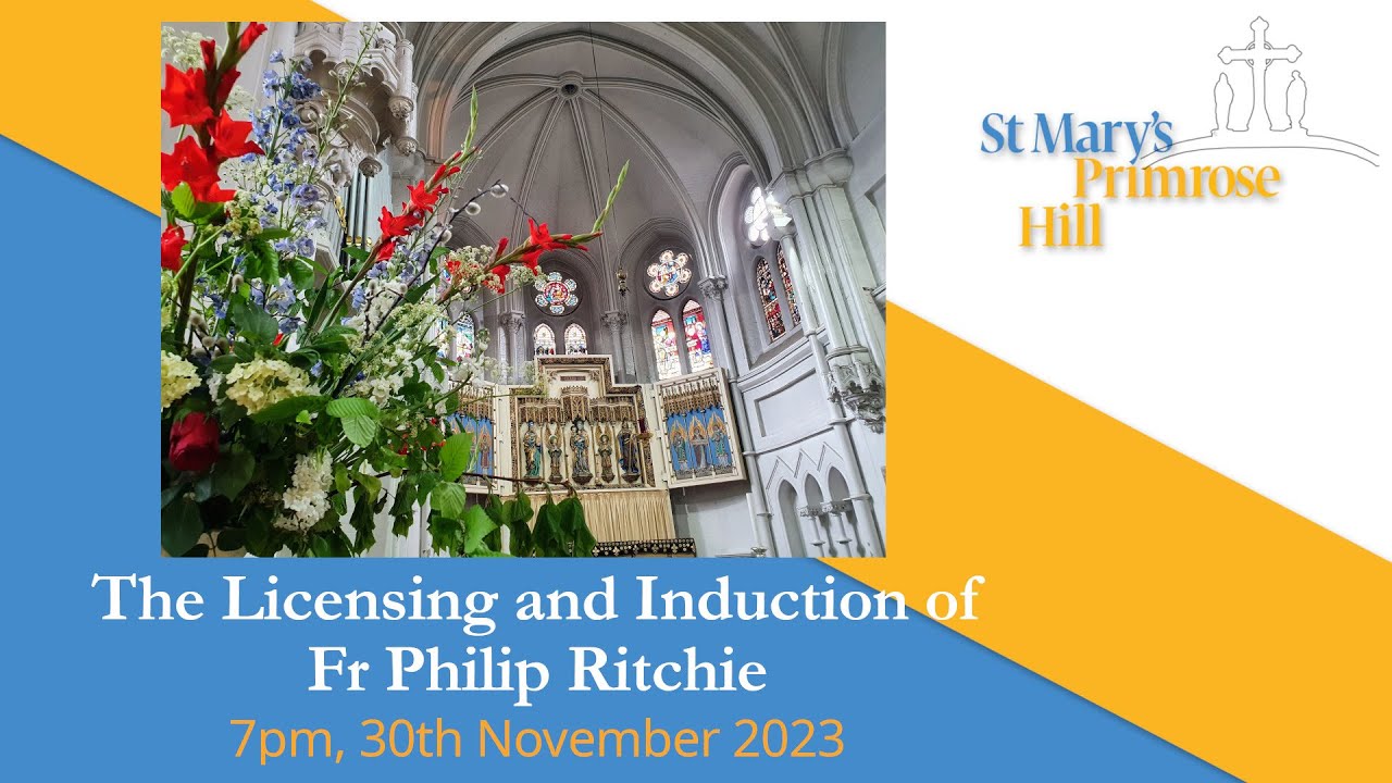 St Mary's Primrose Hill: Licensing and Induction of Revd Phil Ritchie ...