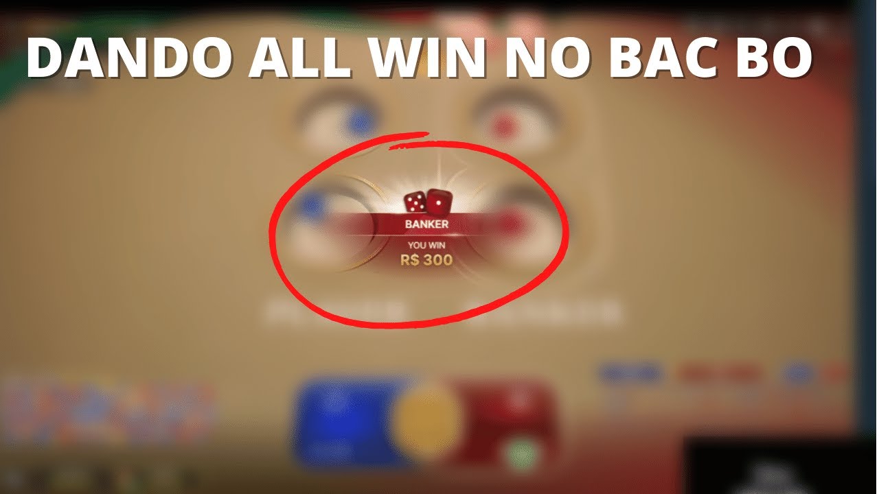 DANDO ALL WIN NO BAC BO - SERÁ QUE DEU RUIM? - YouTube