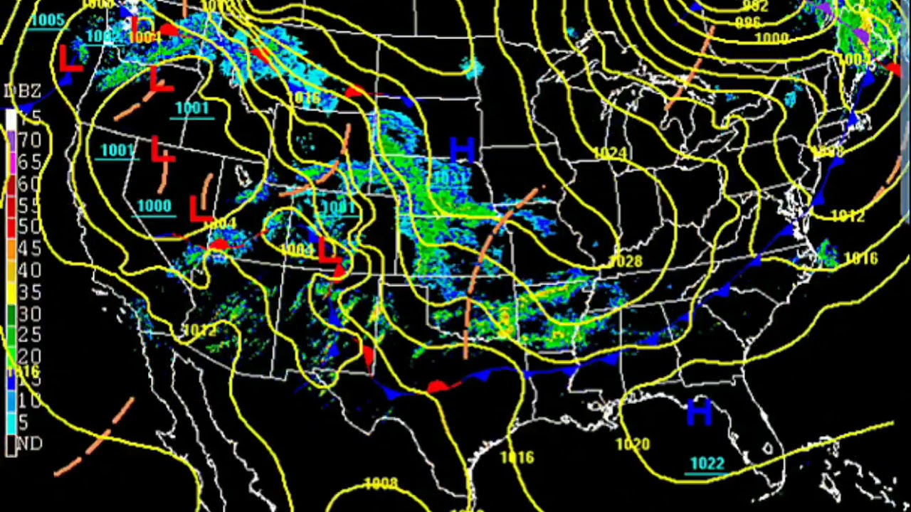 Surface map 3/13/20 - YouTube