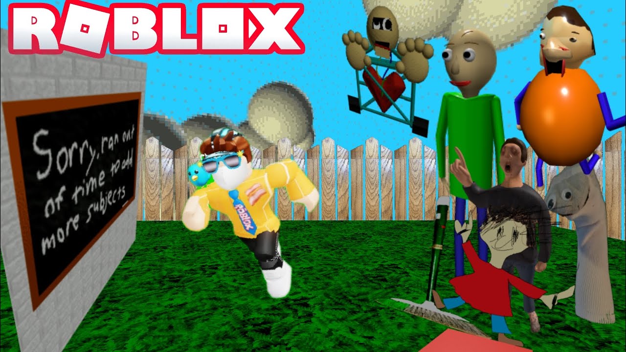 Roblox Baldi's Basics - YouTube