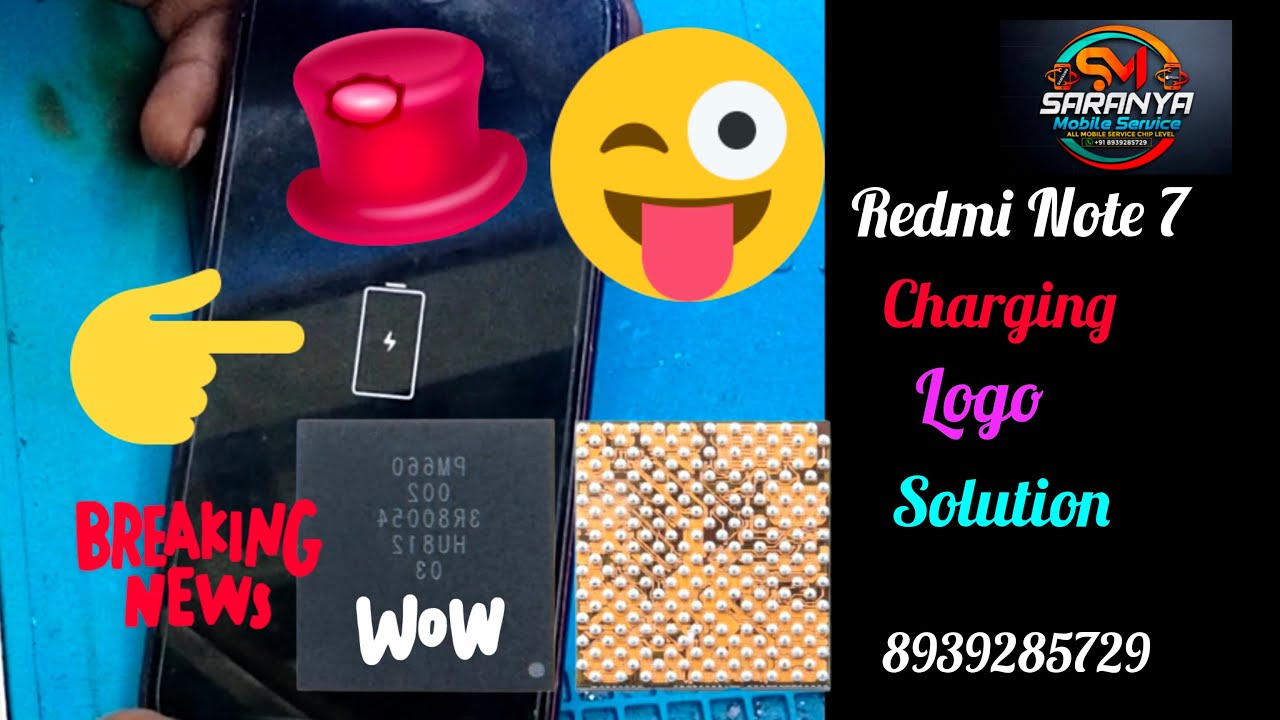 How to solve Redmi Note 7 Charging Logo Solution - YouTube