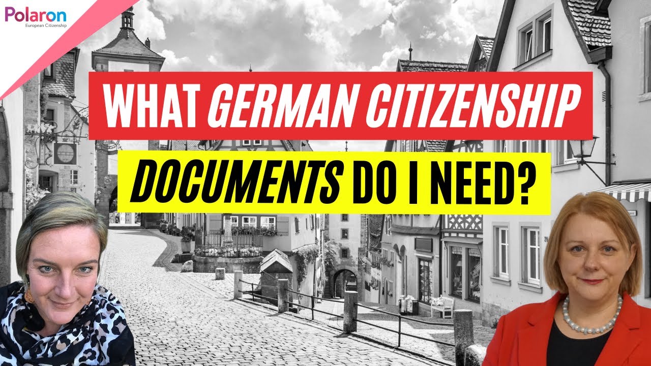 What Documents Do I Need to Confirm my German Citizenship? - YouTube